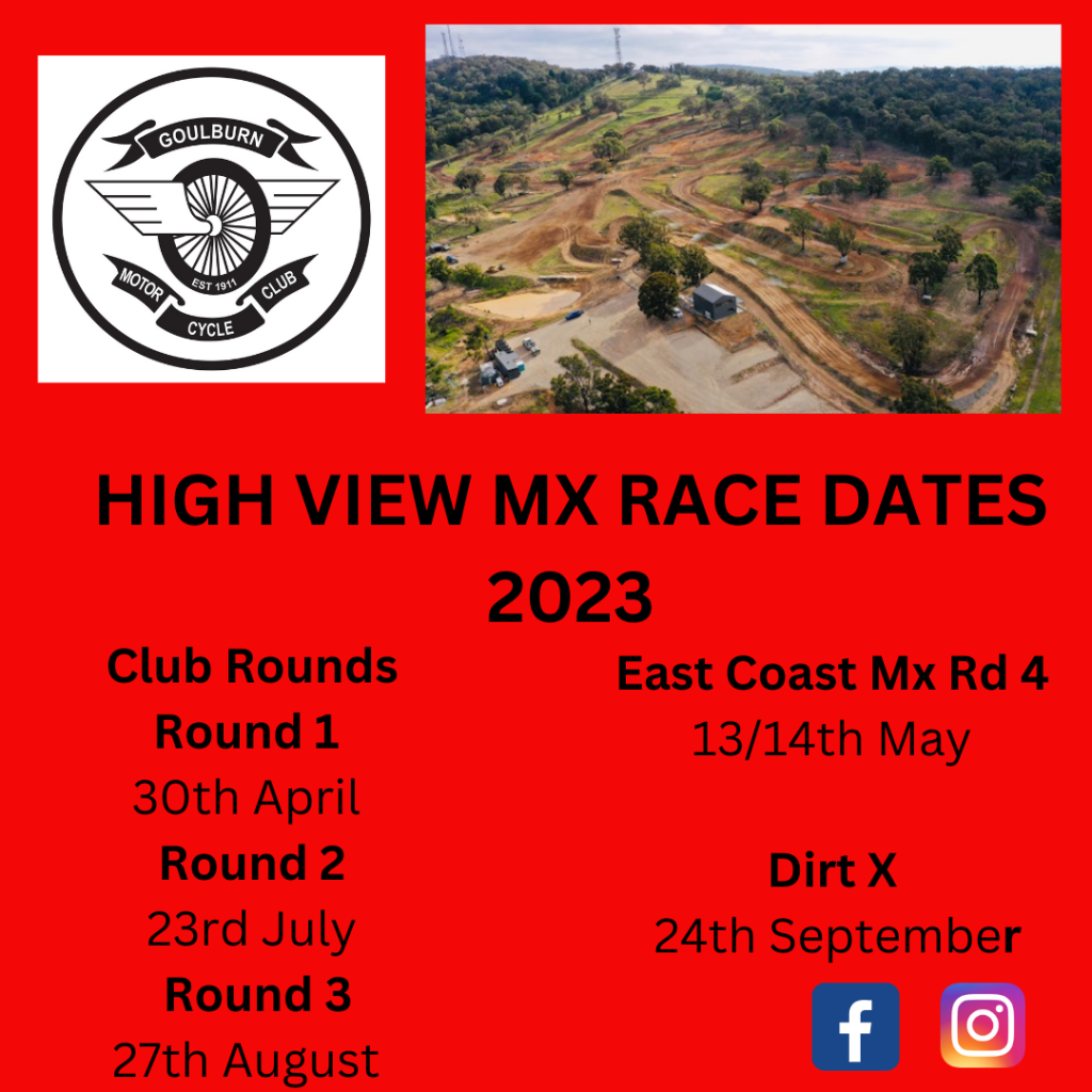 Calendar - Goulburn Motor Cycle Club